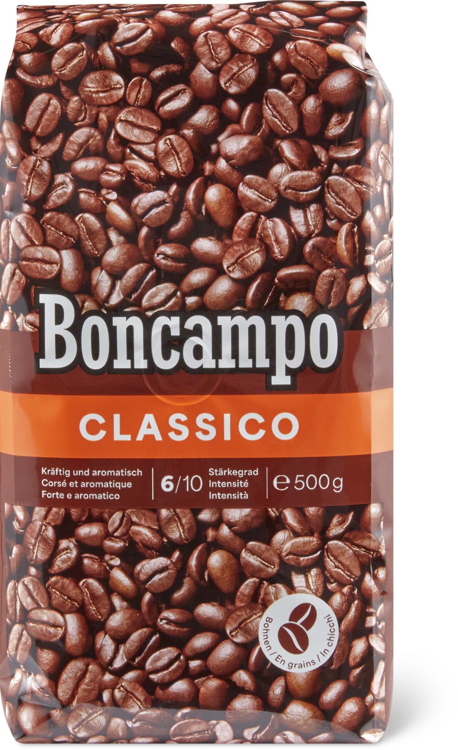 Kaffee Boncampo Bohnen - 500g – Migros-Shop.de
