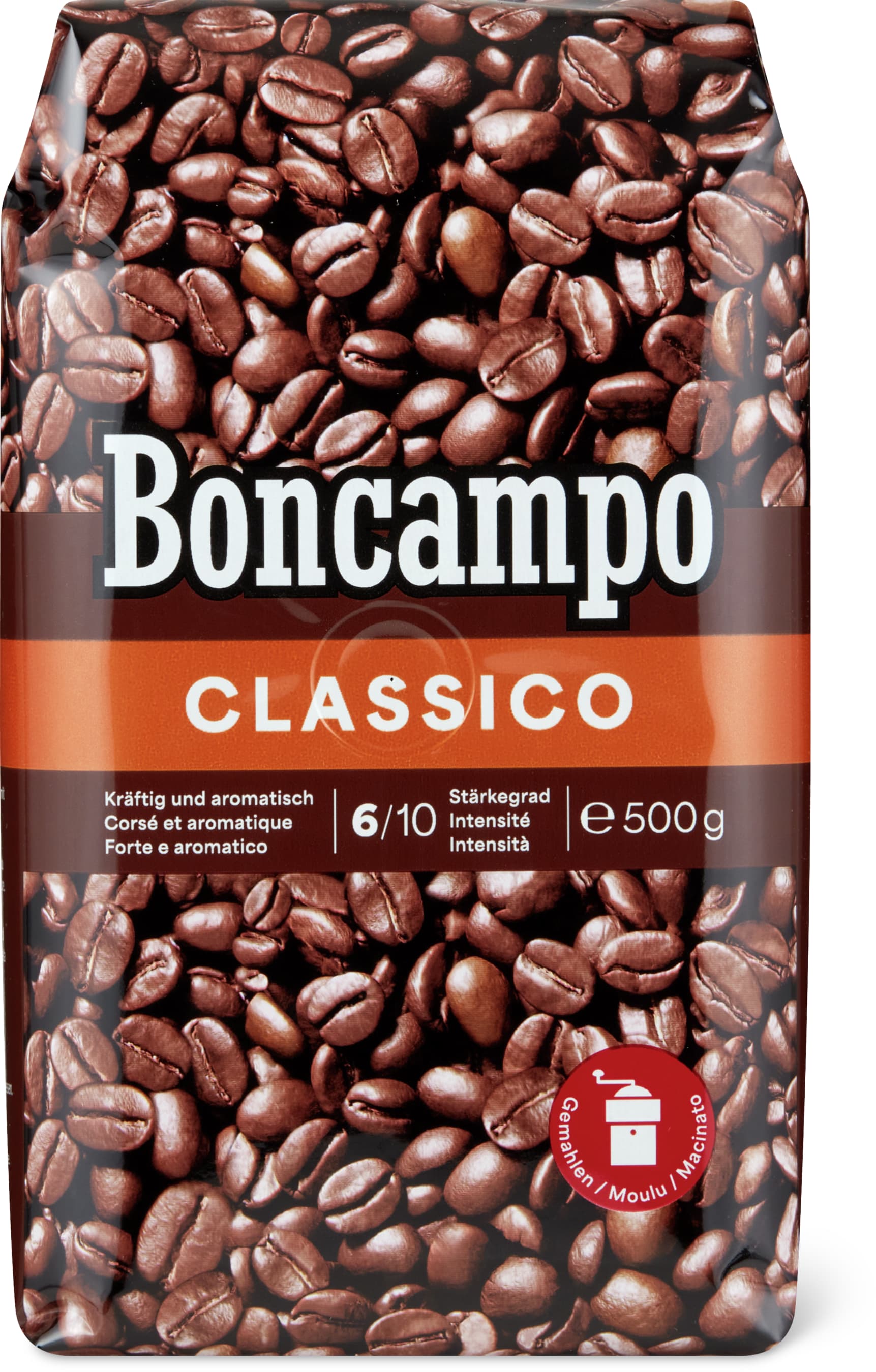 Kaffee Boncampo gemahlen - 500g – Migros-Shop.de
